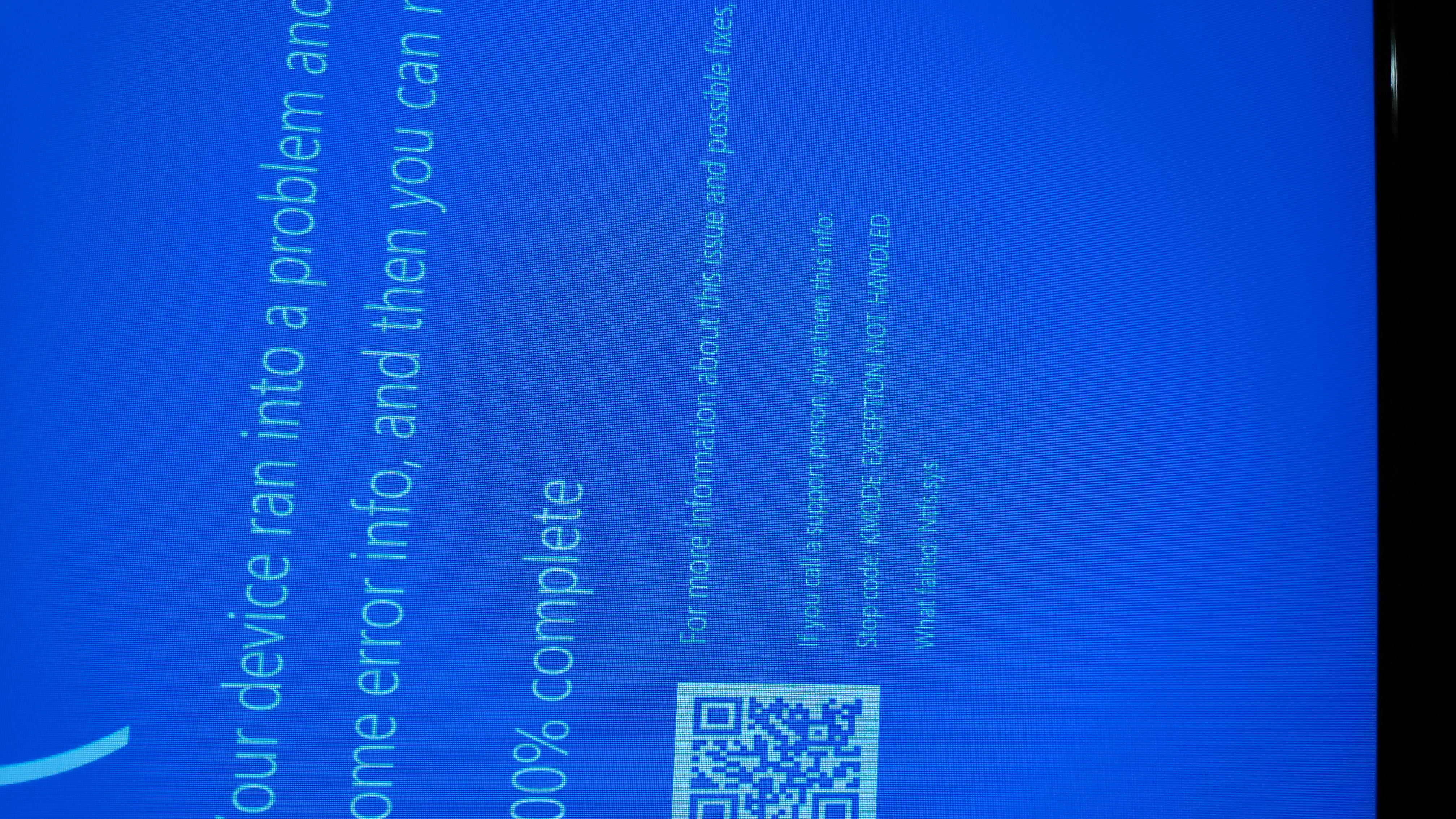 blue screen - Microsoft Q&A
