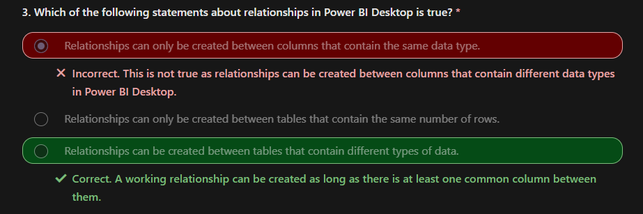 Data Type of Relationships in Power BI - Microsoft Q&A
