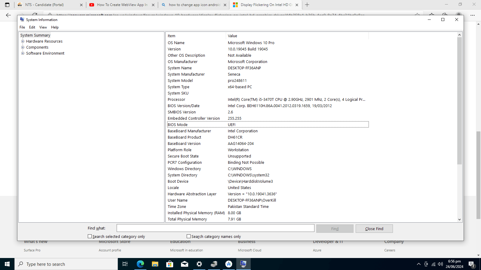 Display Flickering On Intel HD Graphics Driver - Microsoft Q&A