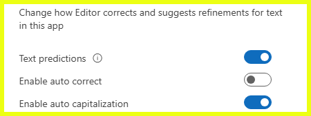 Automatically, the first letter in uppercase - Outlook (New ...