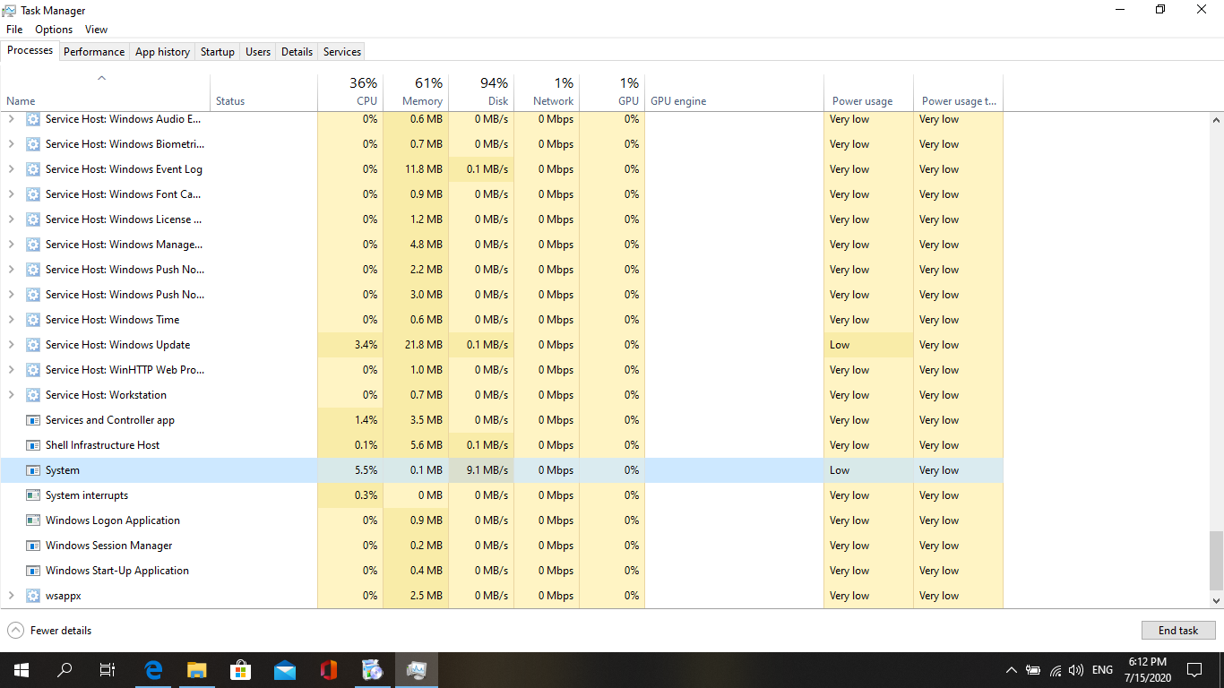 Disk Load 100% - Microsoft Q&A