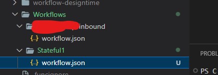 VS Code Debugging issue, show only single workflow as function even though there are multiple ...