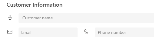 Bookings - Default Customer Information is displayed when unselected ...
