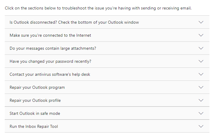 No Internet Connection - Outlook - Microsoft Q&A