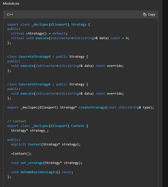 C++20 Modules in Shared Libraries - Microsoft Q&A