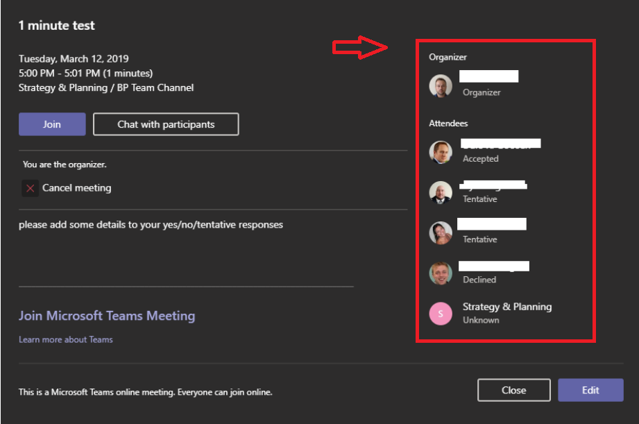 Teams Participant List Incomplete - Microsoft Q&A