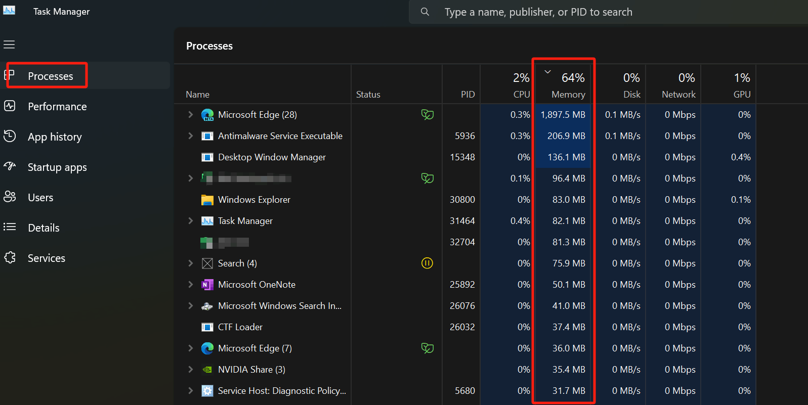 60% of my RAM being used while laptop is idle, any fixes? - Microsoft Q&A