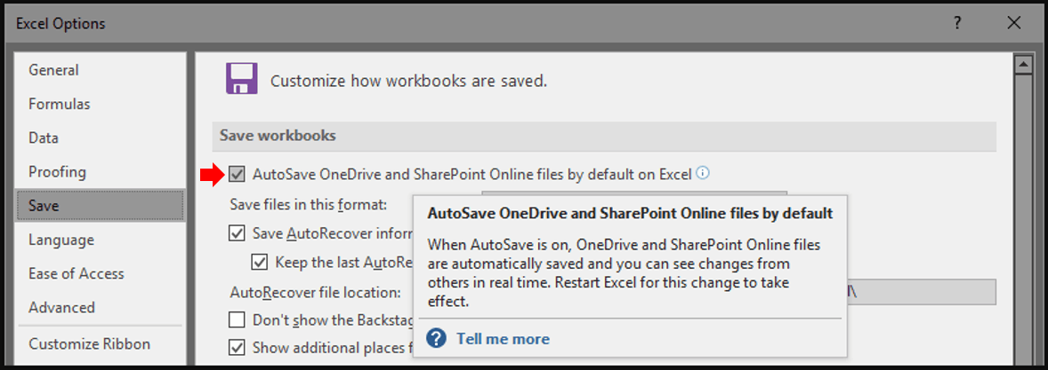 Autosave keeps turning itself on. Why? - Microsoft Q&A