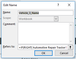 Microsoft Excel Car Repair Tracker Template - Microsoft Q&A