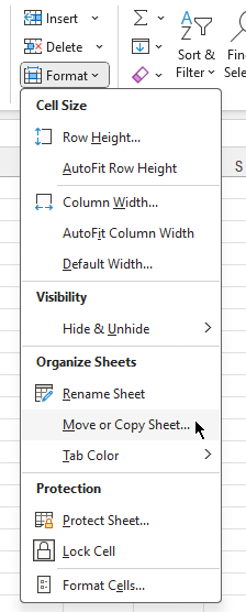 I am trying to copy a sheet. I don't have a mouse and right clicking doesnt work and I can't ...
