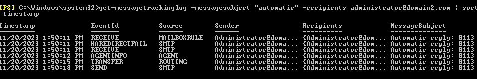 OOF Only works internally and not externally. - Microsoft Q&A