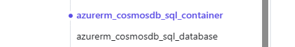 Azure Cosmos DB Account not able to create from terraform - Microsoft Q&A
