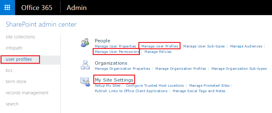 How to manage OneDrive configuration option from Office 365 admin or ...