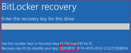 Bitlocker recovery problem - Microsoft Q&A