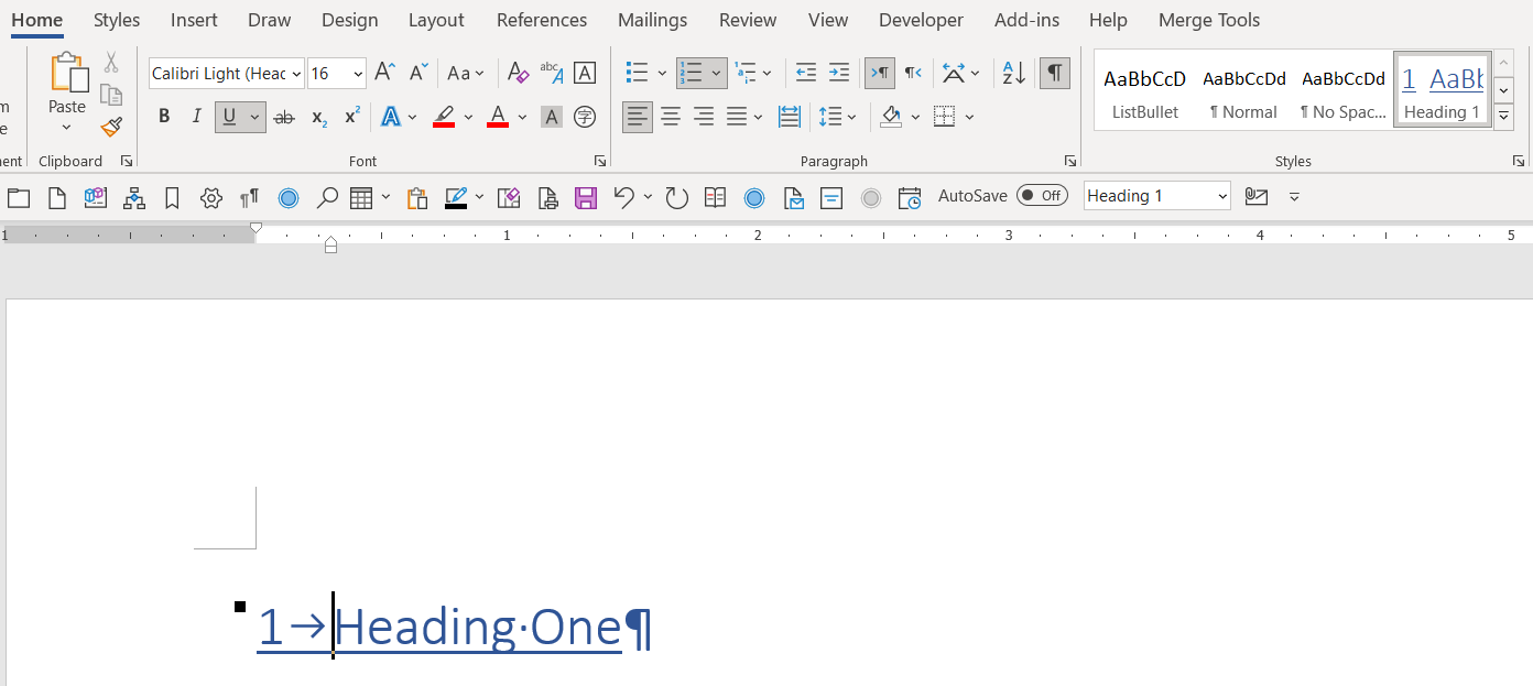 Underline tab character in numbered lists - Microsoft Q&A