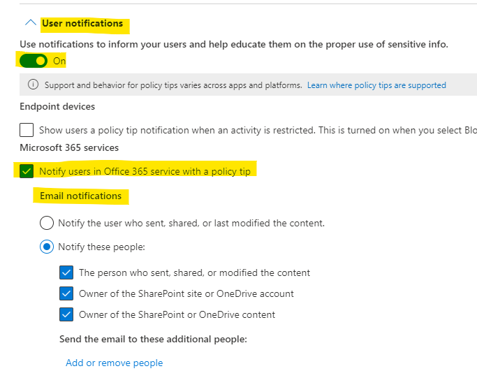 Your email message conflicts with a policy in your organization. Issues ...