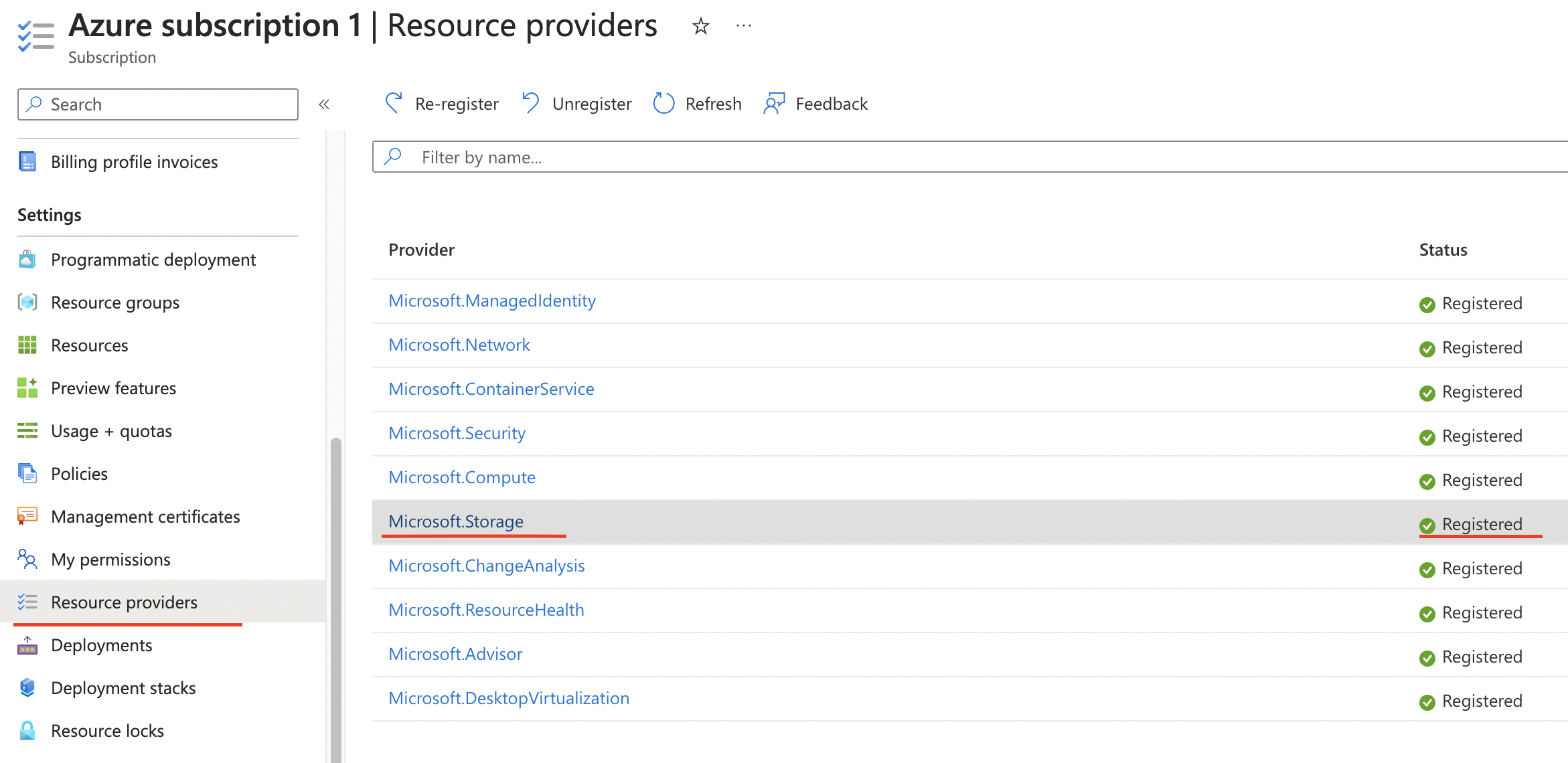 dineshkumar [ ~ ]$ Storage fileshare subscription is not registered to Microsoft.CloudShell ...