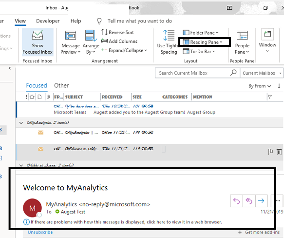 Separate inboxes, how to enable separate layout/view settings? Outlook - Microsoft Q&A