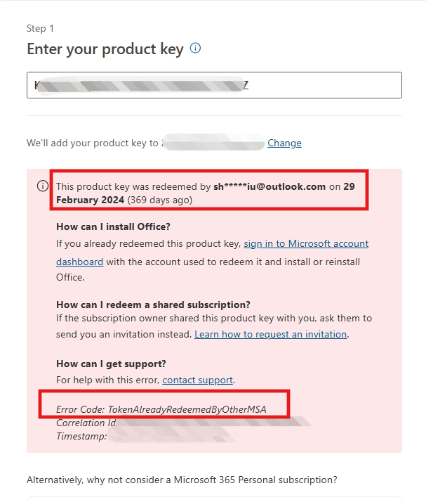Microsoft Office Home Product Key Issue Microsoft Q A