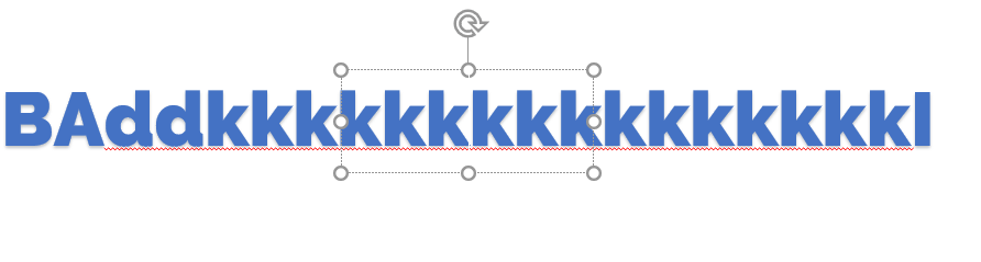 How to create shrink text on overflow wordart in PowerPoint(ms365 ...
